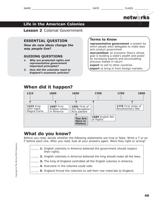 4life in the_american_colonies | PDF