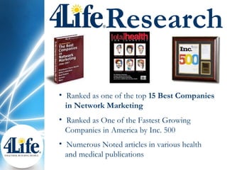 4 Life Presentation English Version | PPS