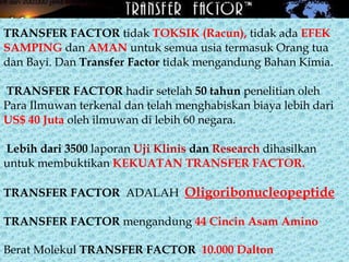 4 Life Transfer Faktor | PPT