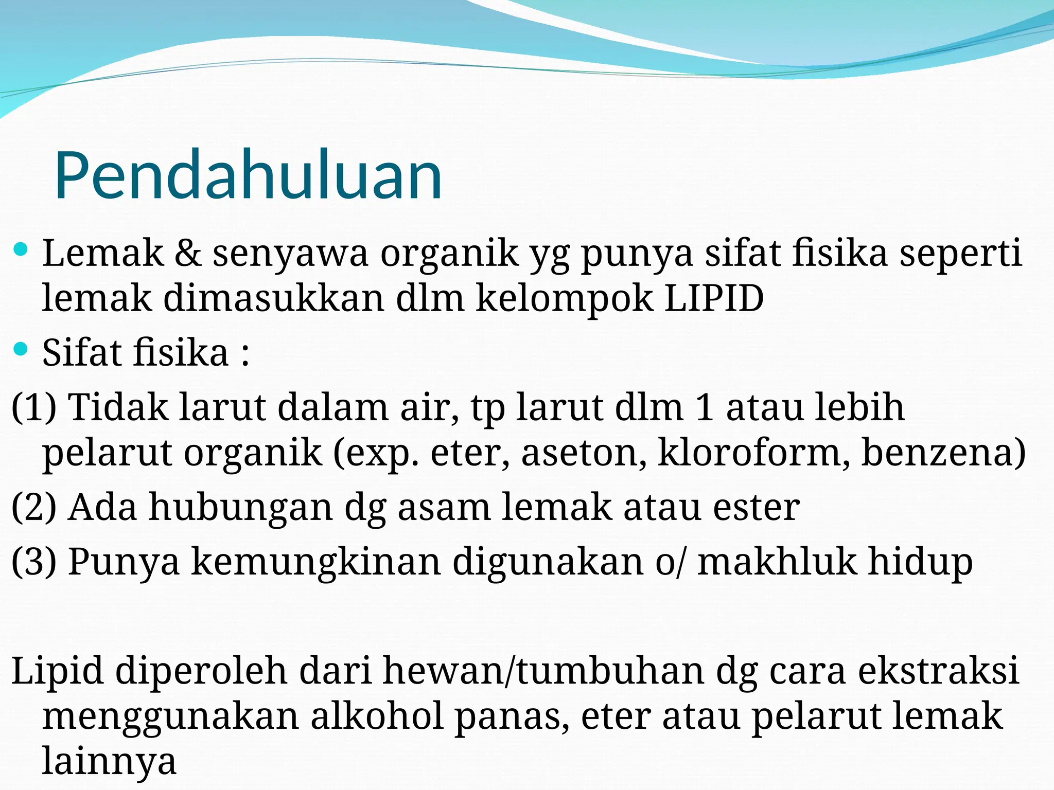 LIPID, ASAM LEMAK, JENIS, DAN FUNGSINYA. | PPT