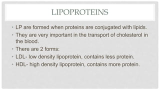 AS Biology- Lipids | PPT