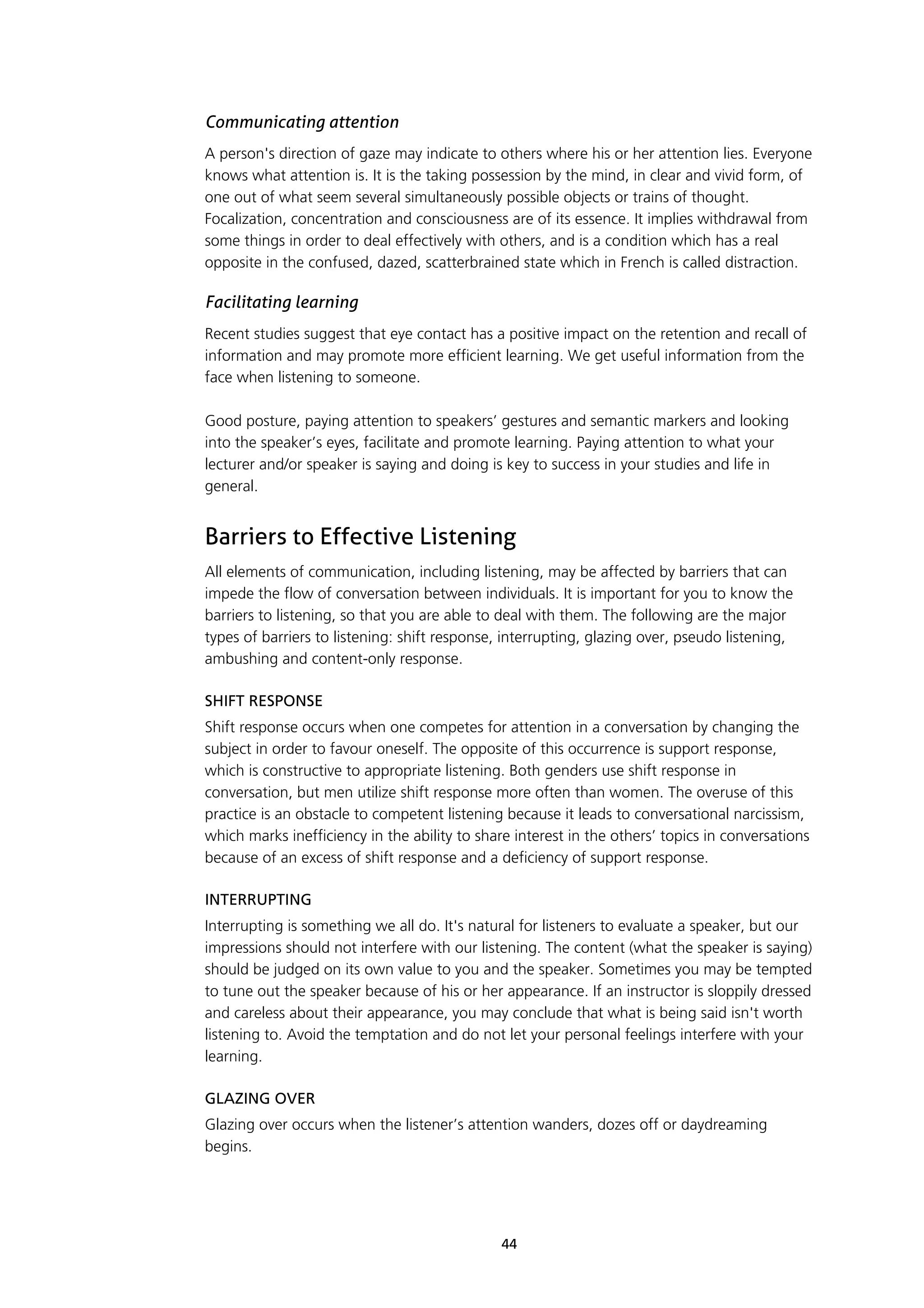Listening Skills (PDF) | PDF