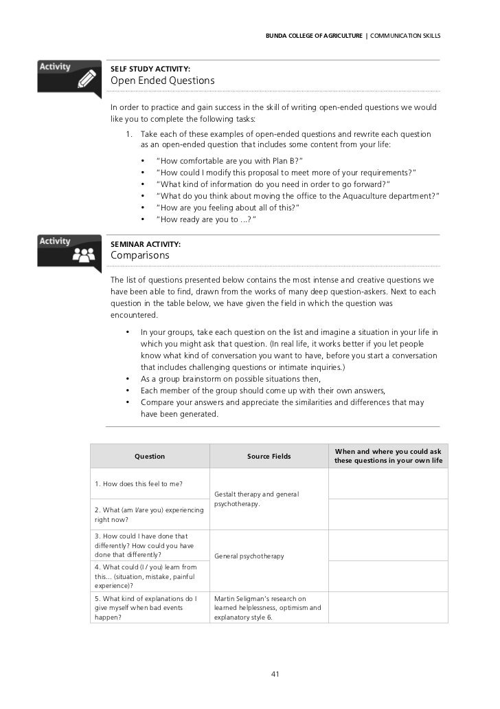 Listening Skills (PDF)