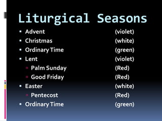 4) Liturgical Season | PPTX