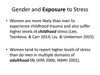 Gender Matters: Stress | PPTX
