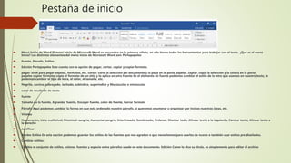 Herramientas de word y sus funciones | PPTX