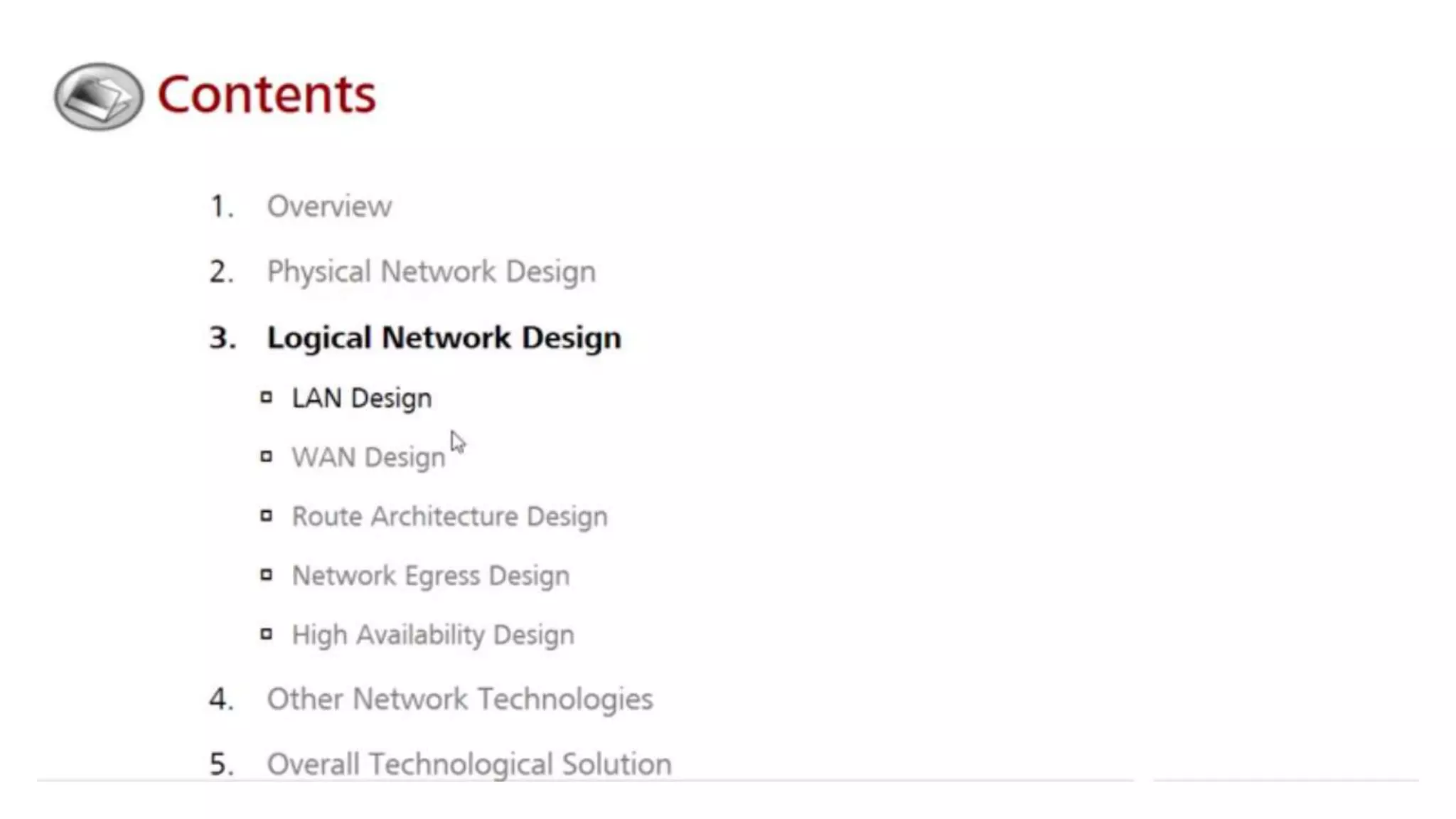 4 logical network design lan design | PPTX