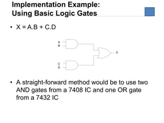 4 logic circuit optimisation | PPT