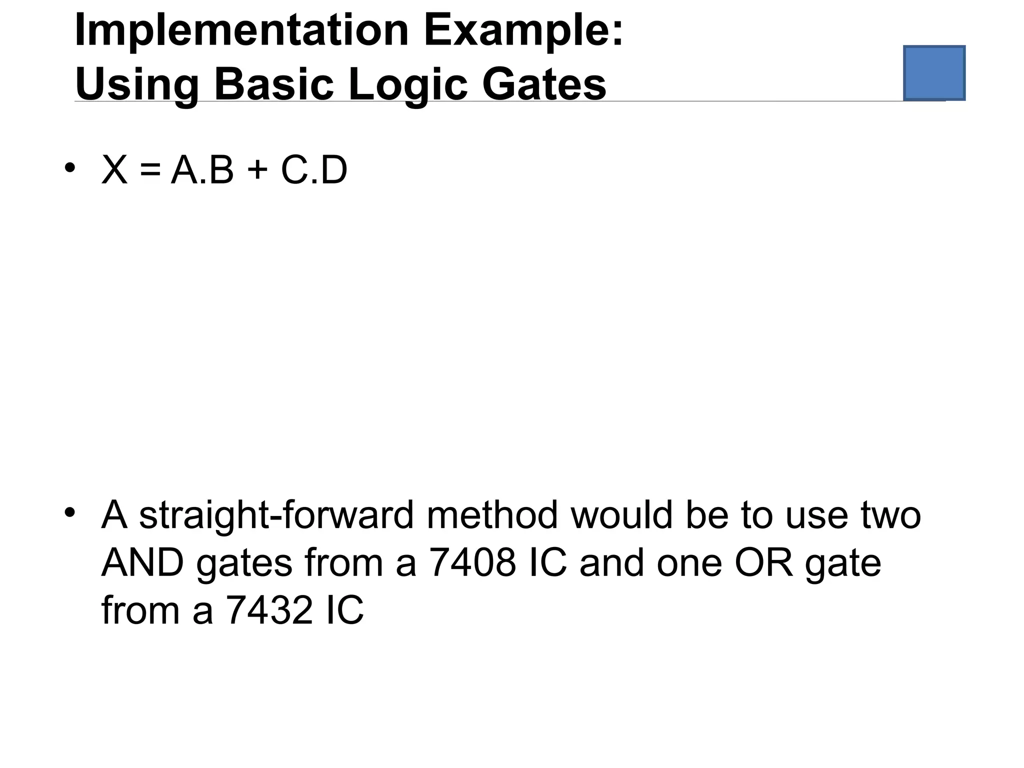 4 Logic Circuit Optimisation Ppt Programming Languages Computing