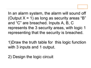 4 logic circuit optimisation | PPT | Programming Languages | Computing