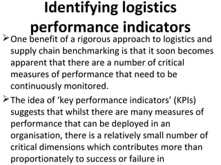 4 logistics performance(LOGISTICS MANAGEMENT) | PPT