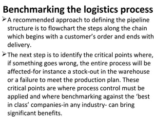 4 logistics performance(LOGISTICS MANAGEMENT) | PPT