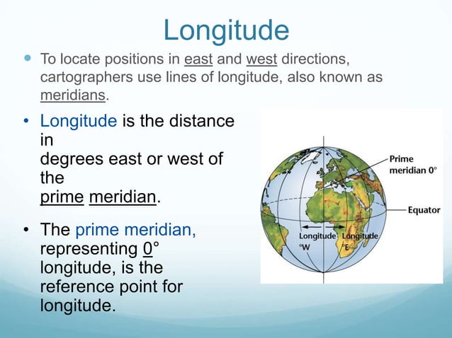 4 longitude and latitude | PPTX