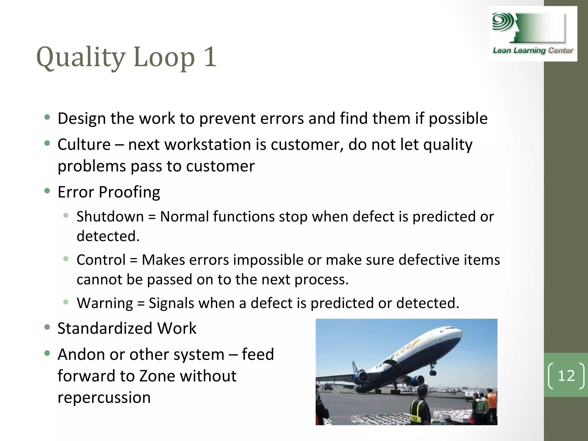 4 loops of quality systems by jamie flinchbaugh | PPT