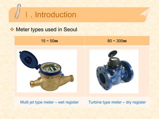 Development and Application of Automatic Meter Reading in Seoul | PPT