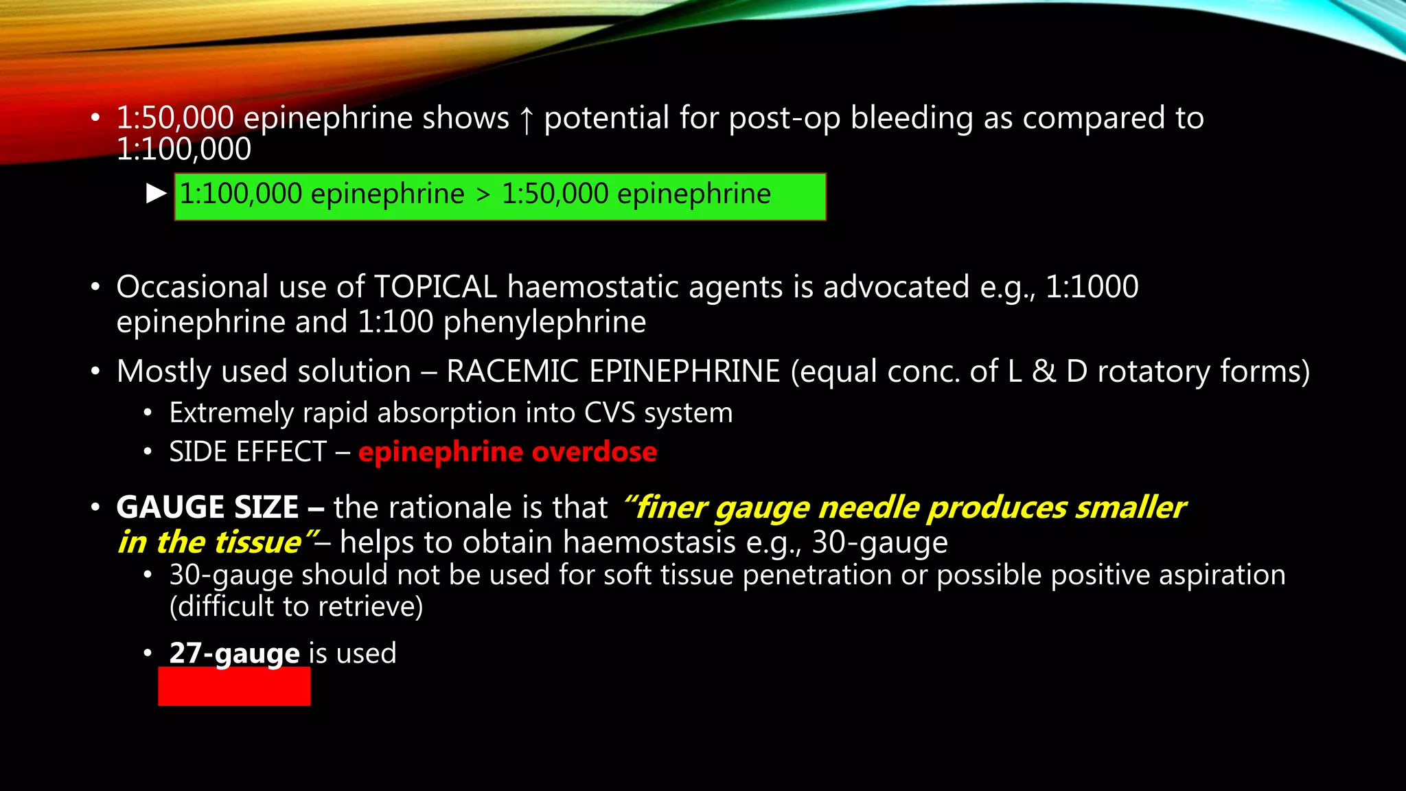 Local Anaesthesia in dentistry (Perio) | PPTX
