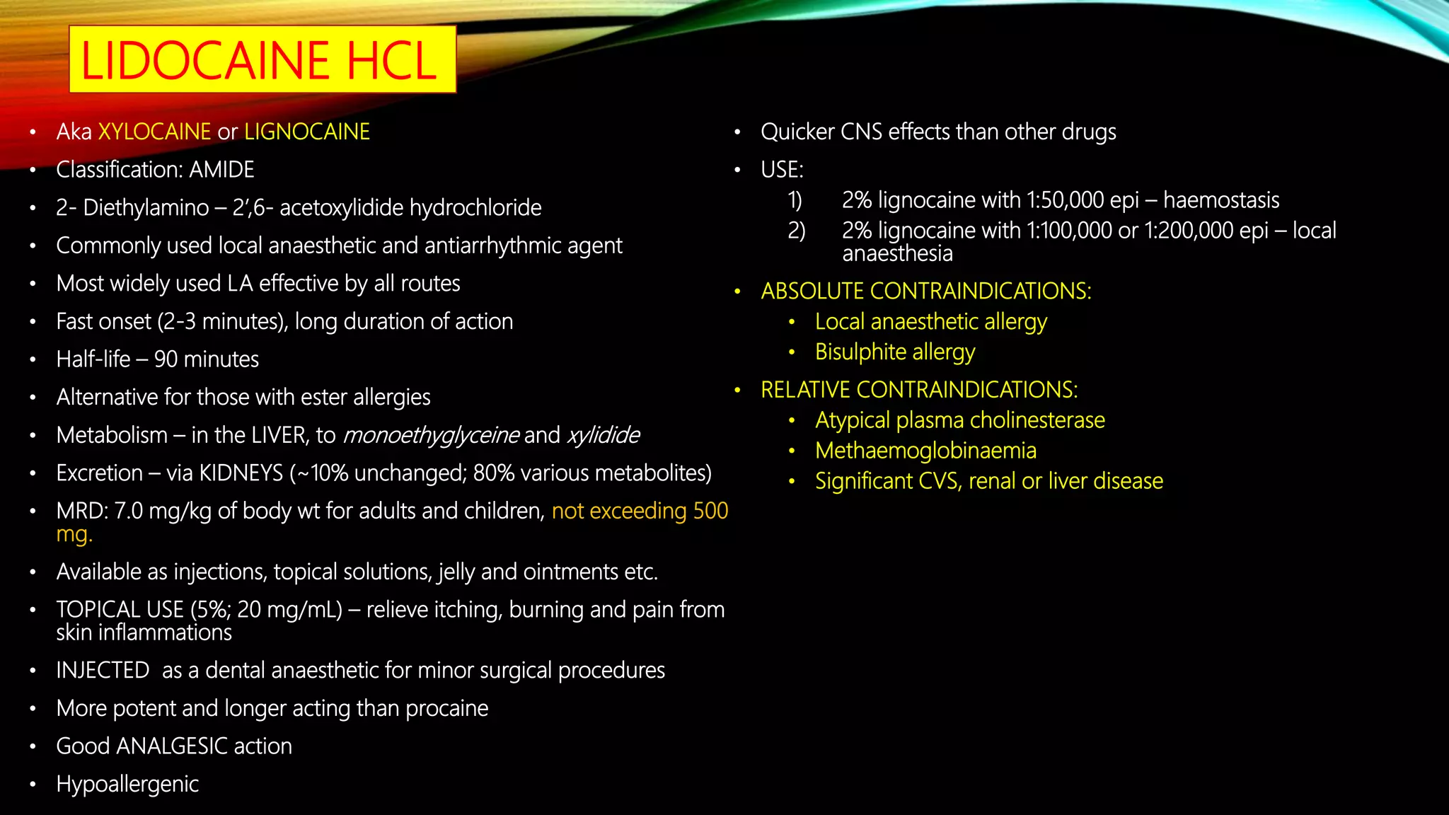 Local Anaesthesia in dentistry (Perio) | PPTX