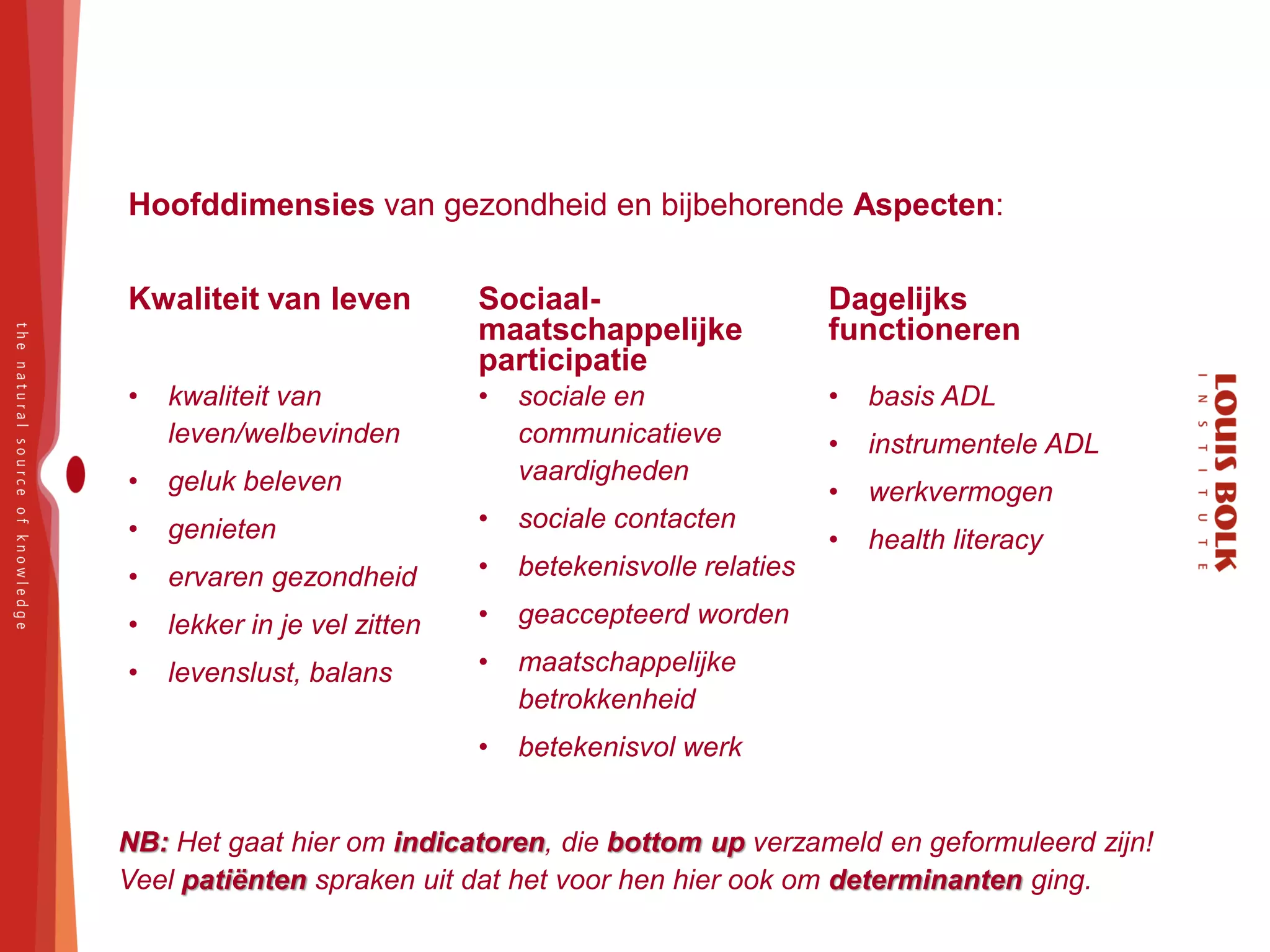 Seneca congres - Presentatie Machteld Huber | PDF