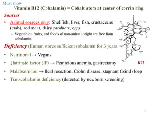 4 macrocytic anemia.ppt | Blood Disorders | Diseases and Conditions