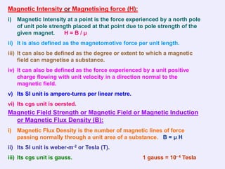 Class 12th physics magnetism ppt | PPT