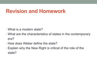 4 main theories on the state | PPTX