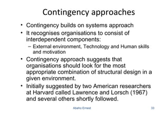 4 management theories | PPT