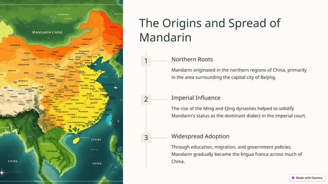 4+Mandarin and Dialects +Overview of China.pptx