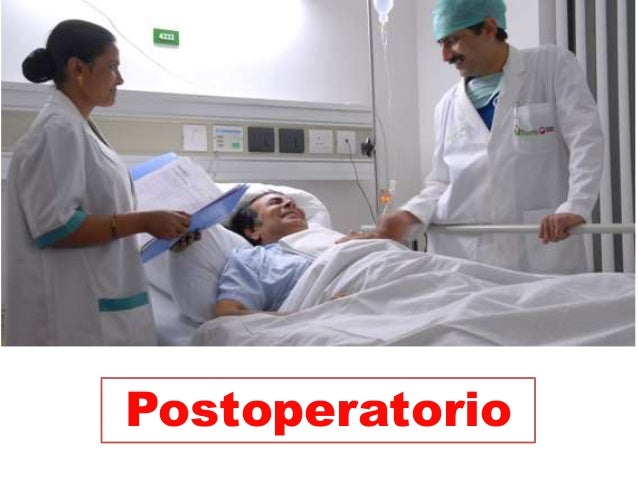 MANEJO PRE Y POSTOPERATORIO 2016