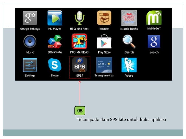 manual aplikasi sps lite | PPT