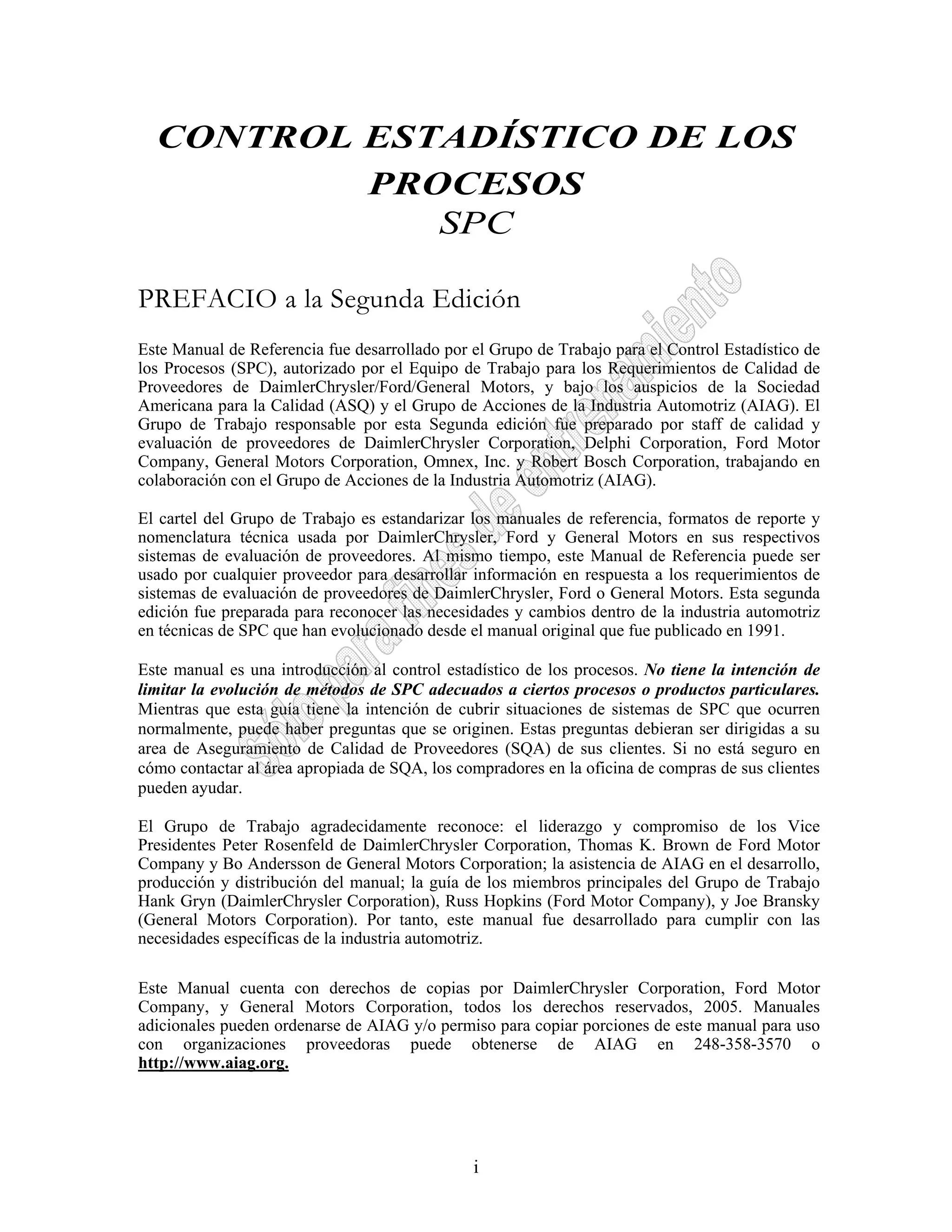 Manual spc 2da edición 2005 español | PDF