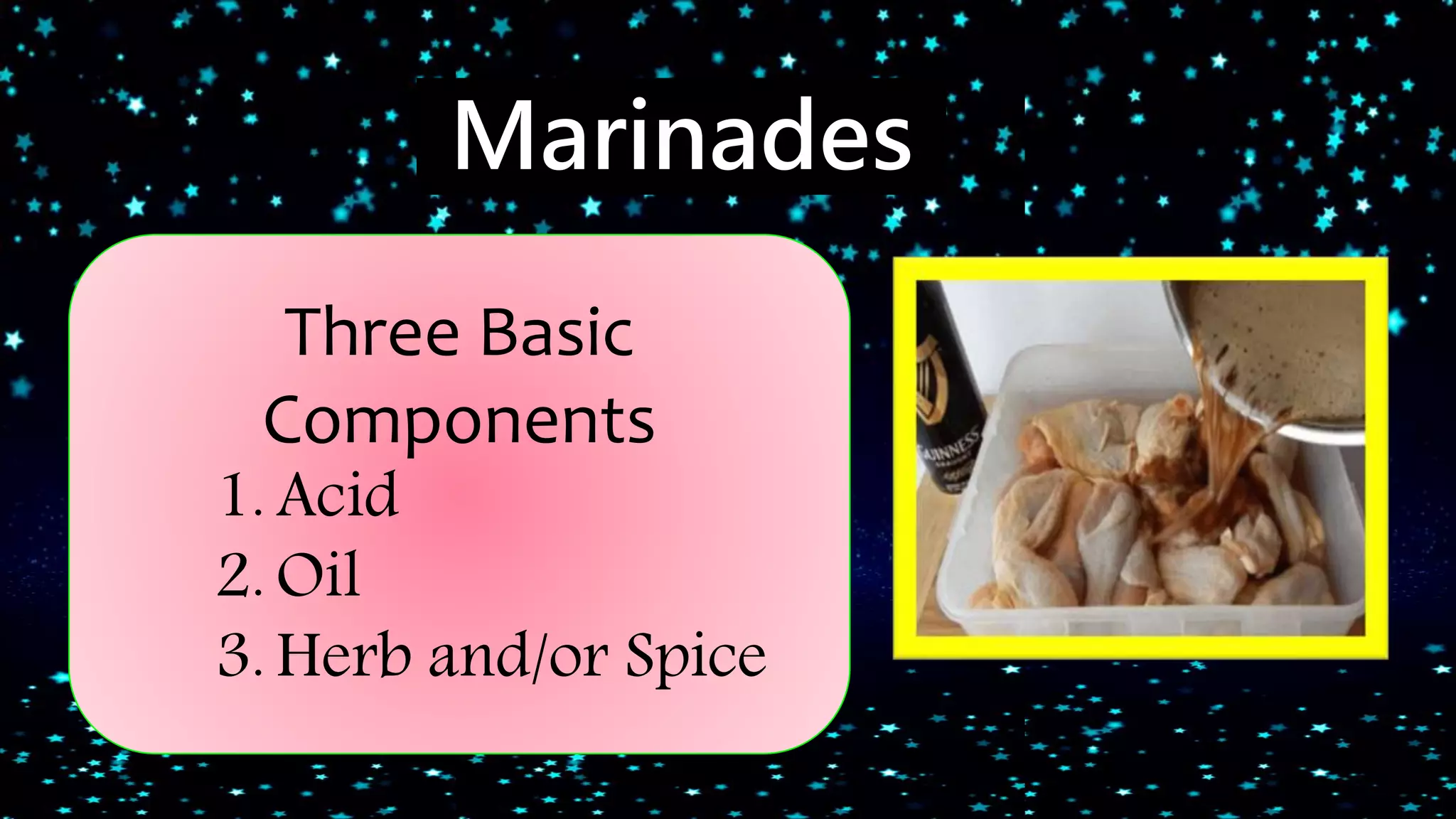 4 marinades | PPTX