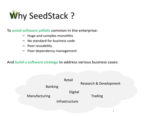 SeedStack - the lean development stack, OW2con'16, Paris. | PPT
