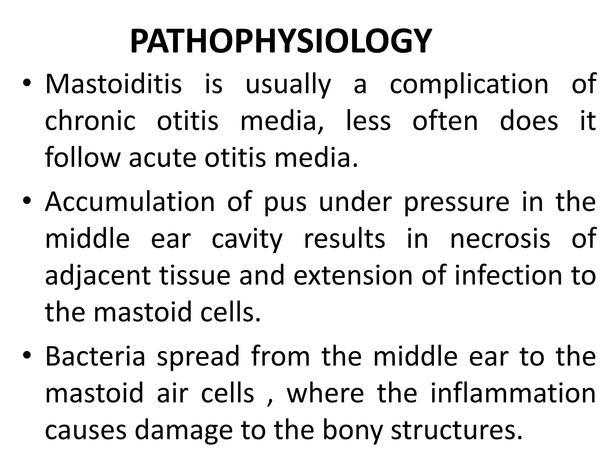 MASTOIDITIS POWERPOINT WILL HELP YOU KNOW THE MAST SITE | PPT