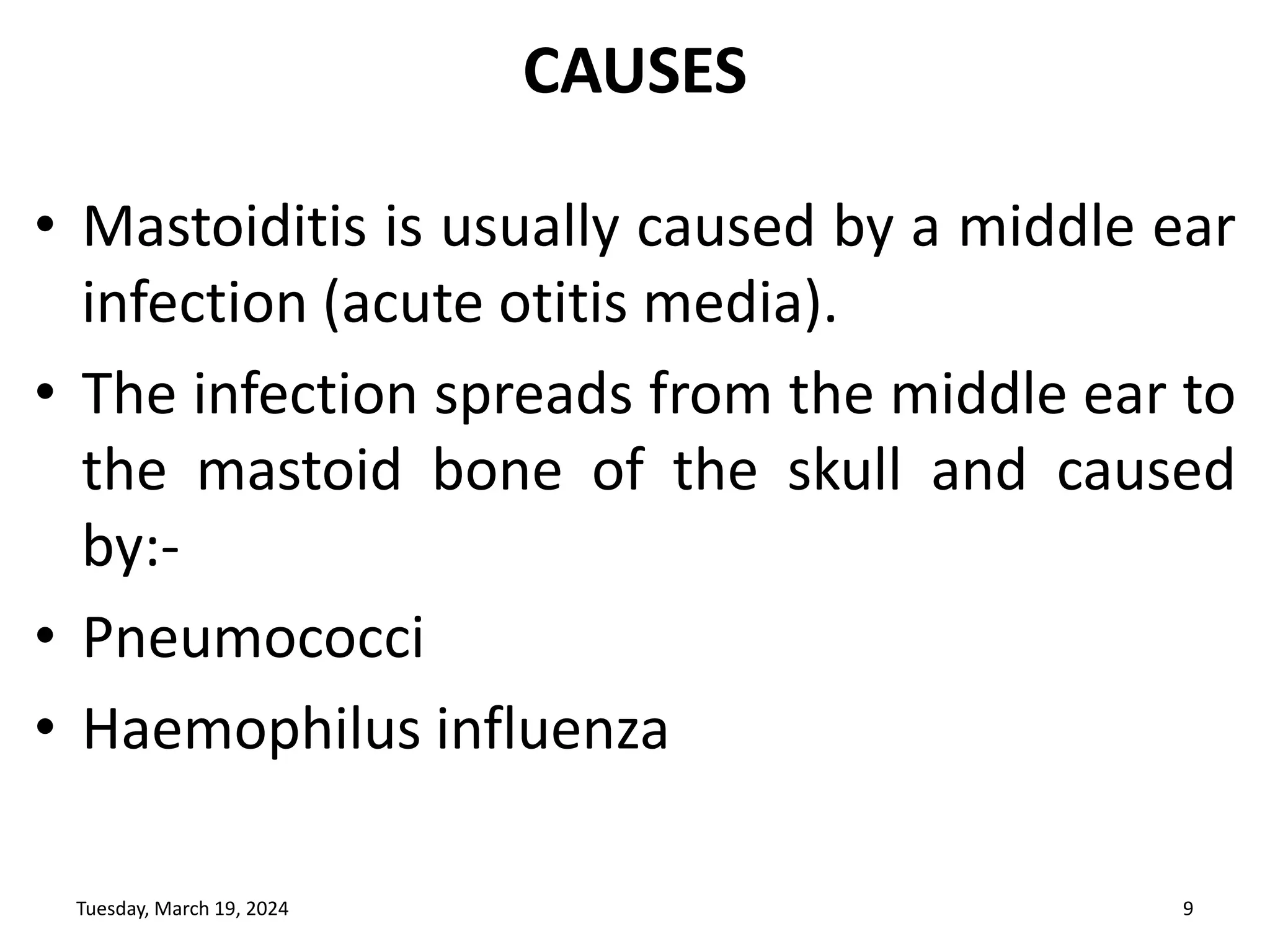 MASTOIDITIS POWERPOINT WILL HELP YOU KNOW THE MAST SITE | PPT