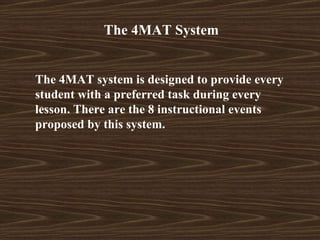 4mat | PPT