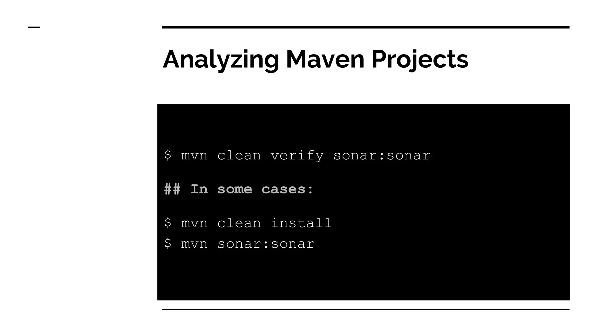 Static code analysis with sonar qube | PPTX