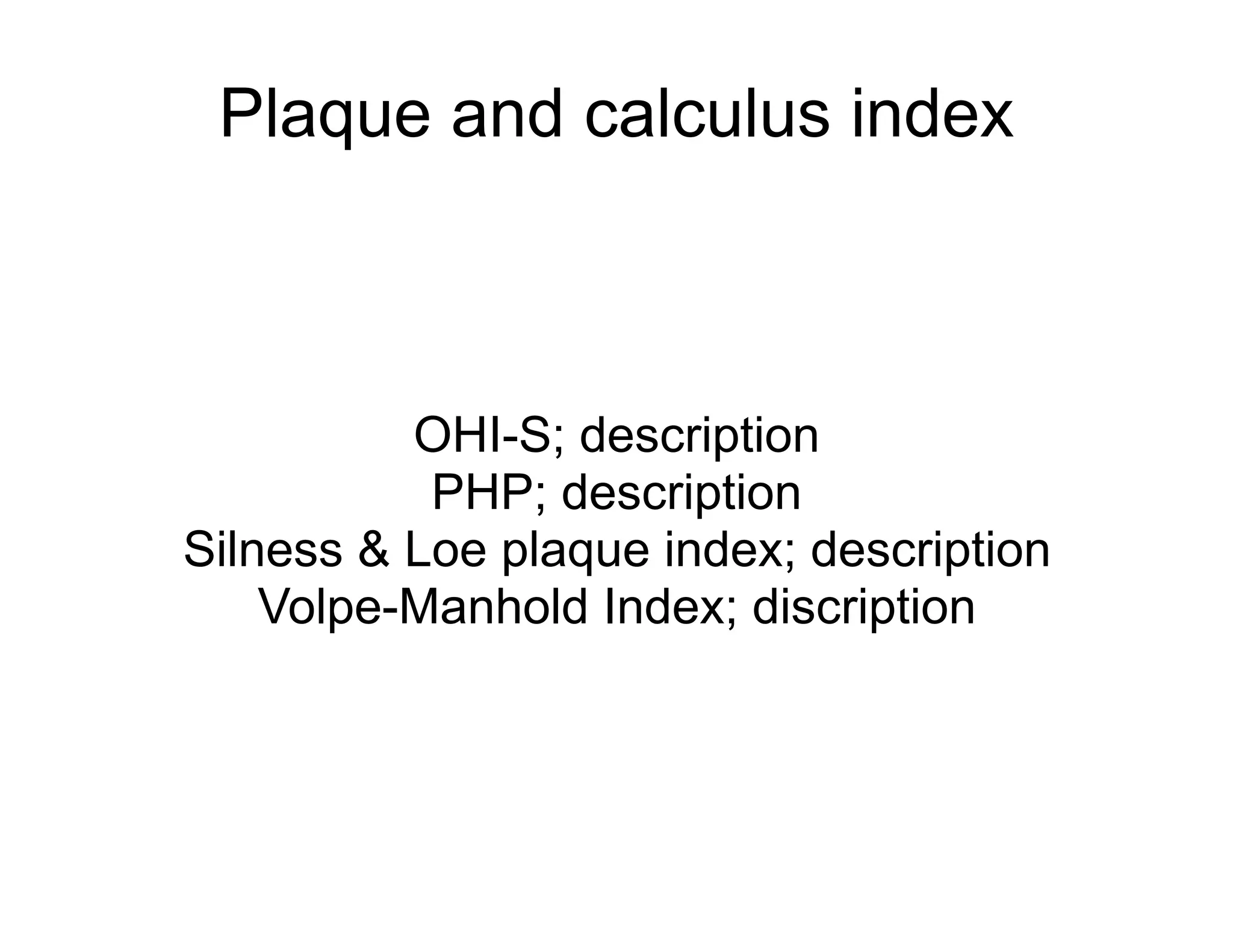 Measuring Periodontal Diseases | PDF
