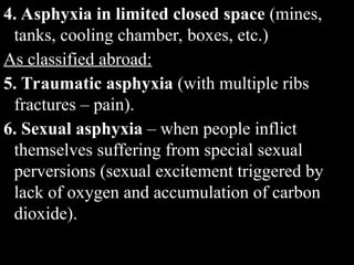 №4 mechanical asphyxia.presentation....... | PPT