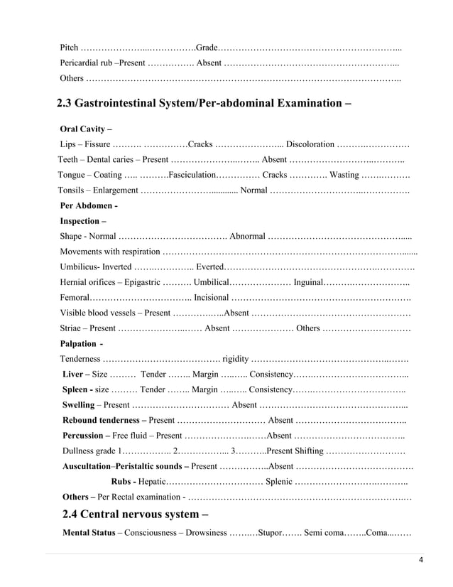 4_Medical_Case_sheet_v2_0.pdf | Lung and Respiratory Health | Diseases ...