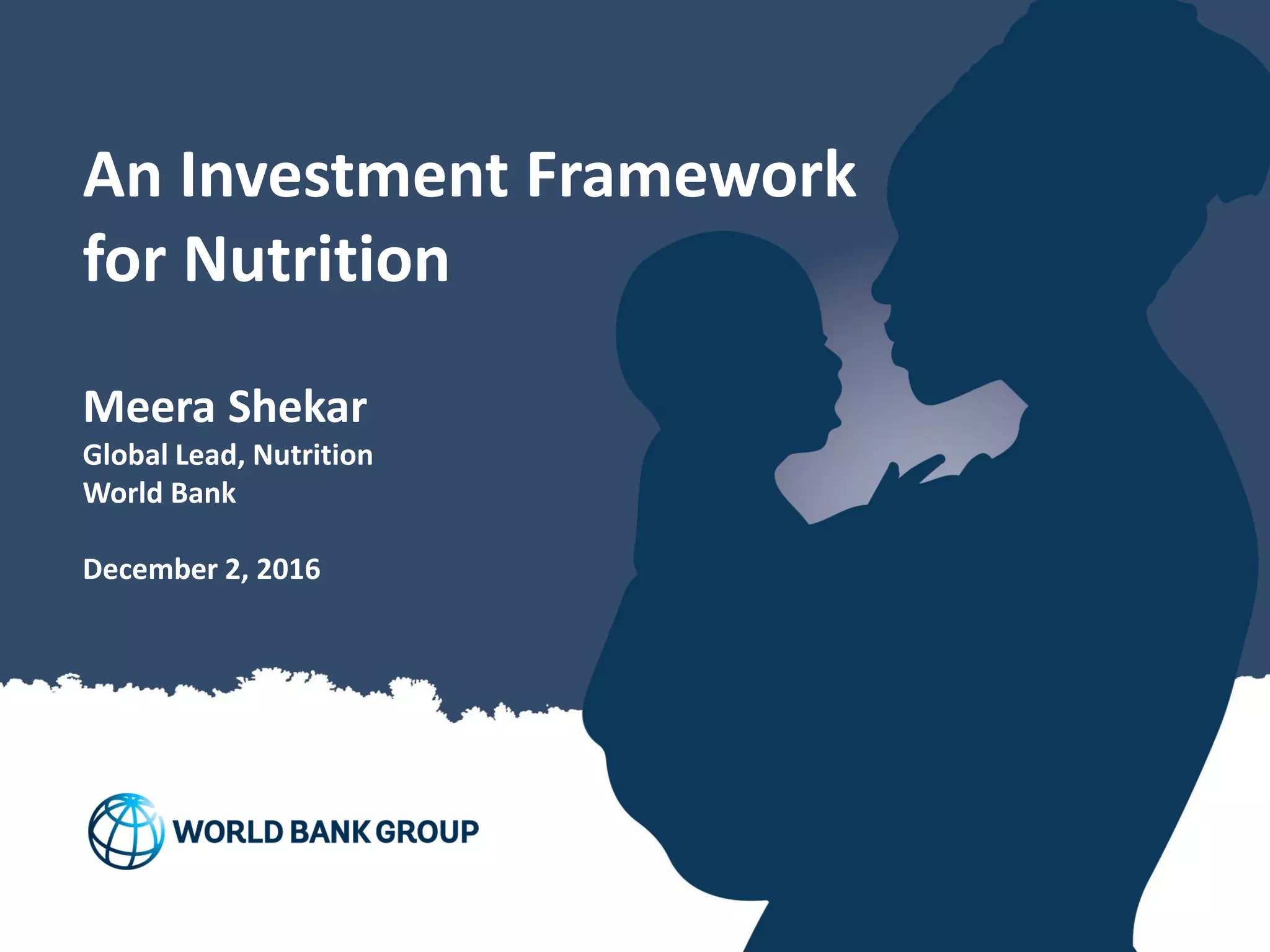 An investment framework for nutrition | PDF