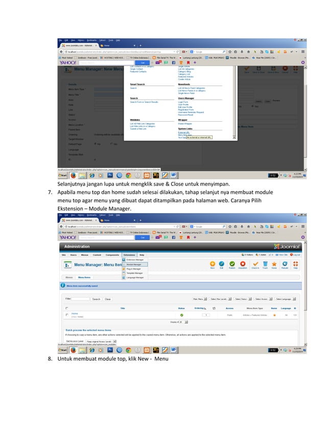 4 membuat menu_baru_menu_top_pada_joomla | PDF
