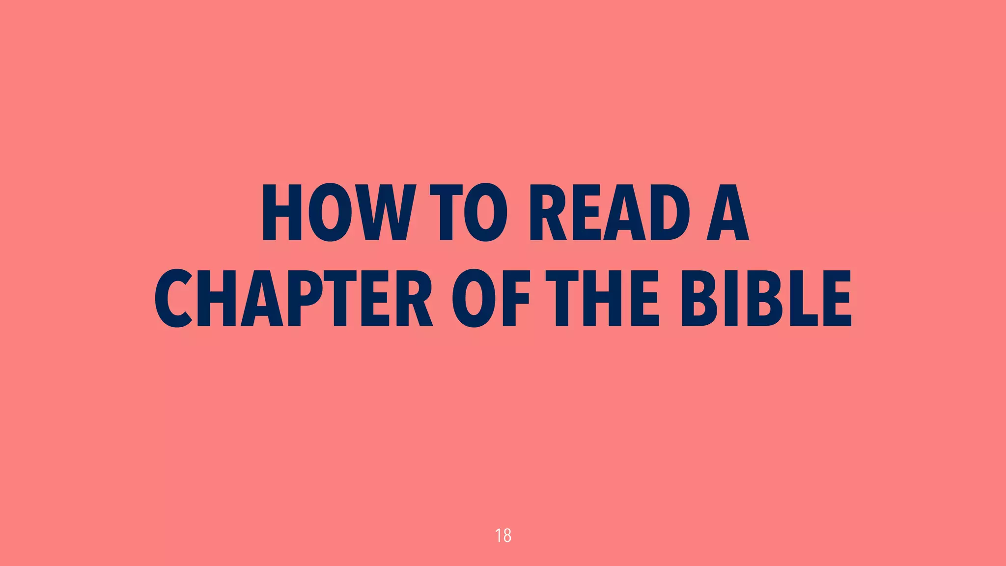 Bible Study Methods—#2 chapter summary | PDF