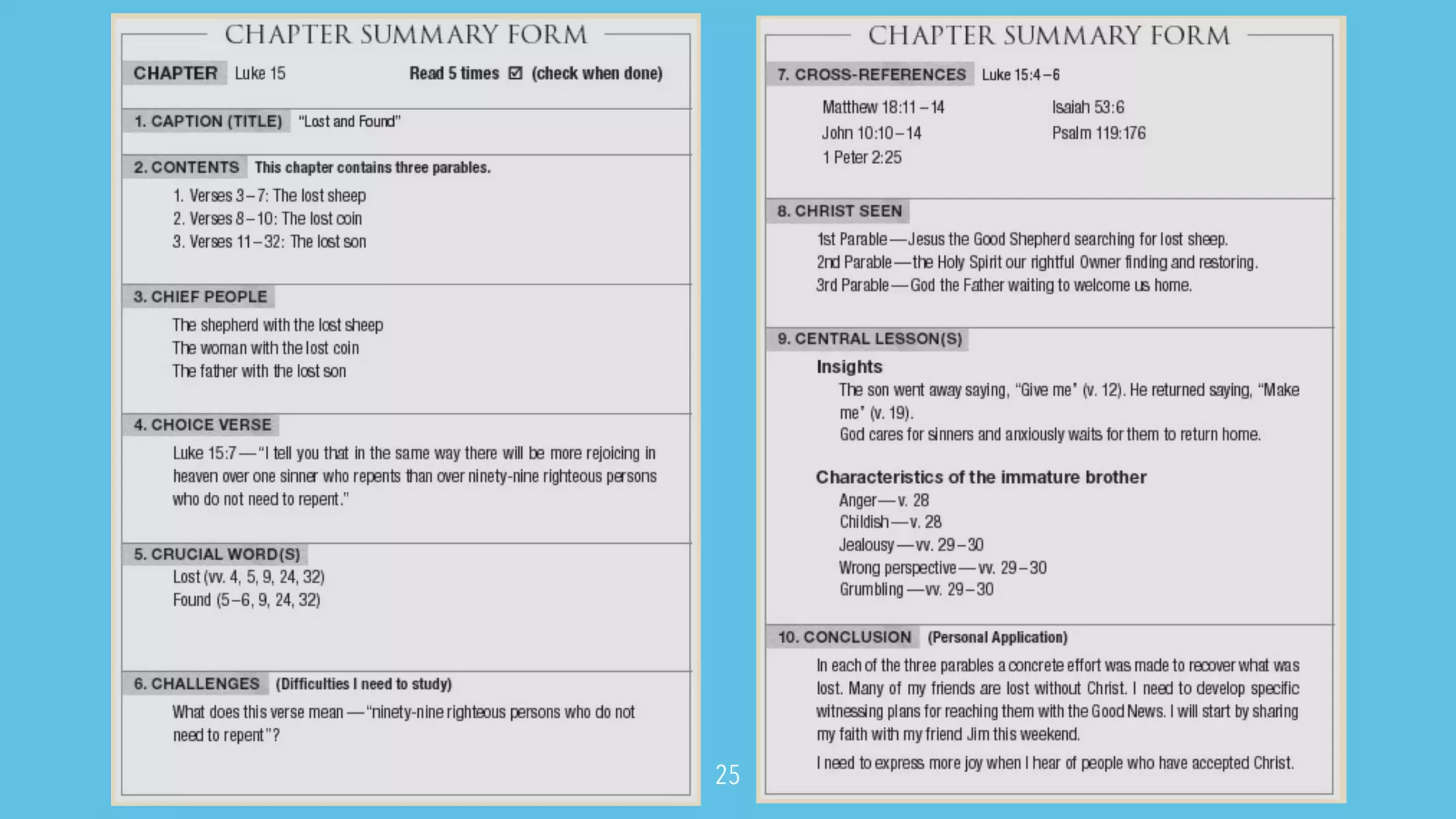 Bible Study Methods—#2 chapter summary | PDF