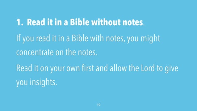 Bible Study Methods—#2 chapter summary | PDF