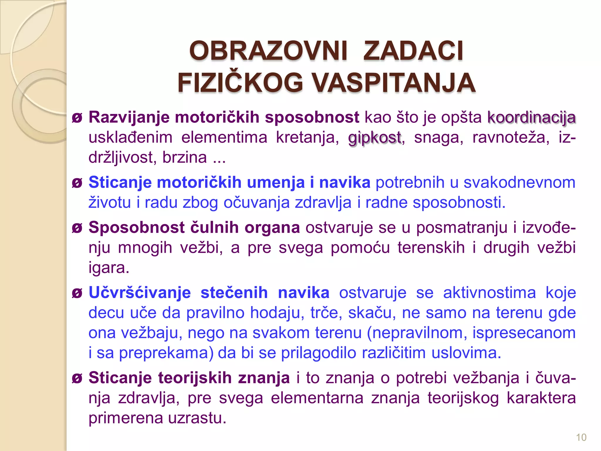 4 metodika fizickog vaspitanja dece predskolskog doba | PDF