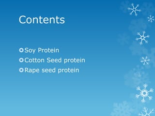 Plant protien | PPTX