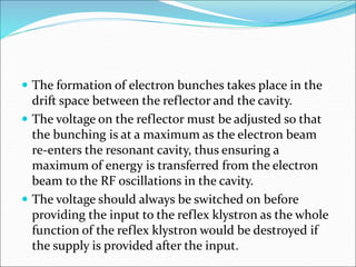 MICMicrowave Tubes – klystron, reflex klystron, magnetron and TWT. | PPT