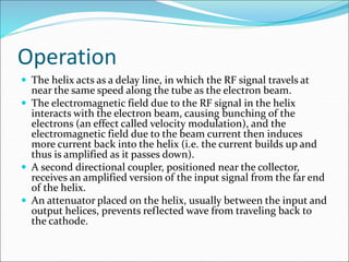 MICMicrowave Tubes – klystron, reflex klystron, magnetron and TWT. | PPT