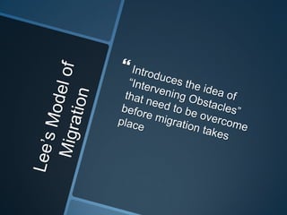 4 migration models (or laws) | PPTX