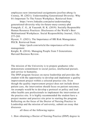 4Milestone Three Global HR, Diversity, Risk Management,.docx